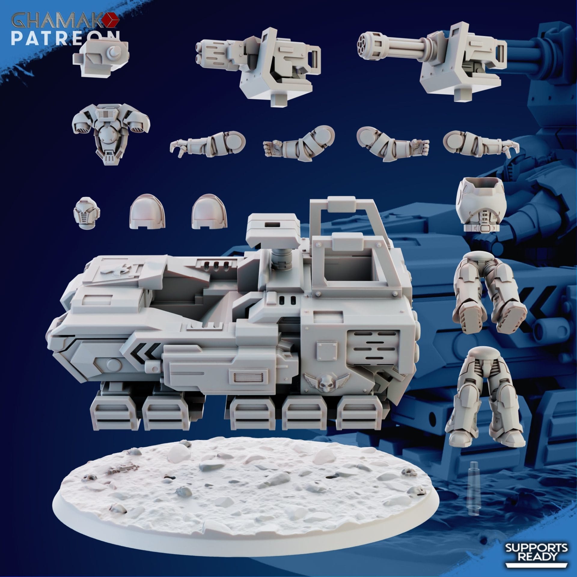 Armored Explorer ATV – Sidereum Knights - BS5 Beyond Games