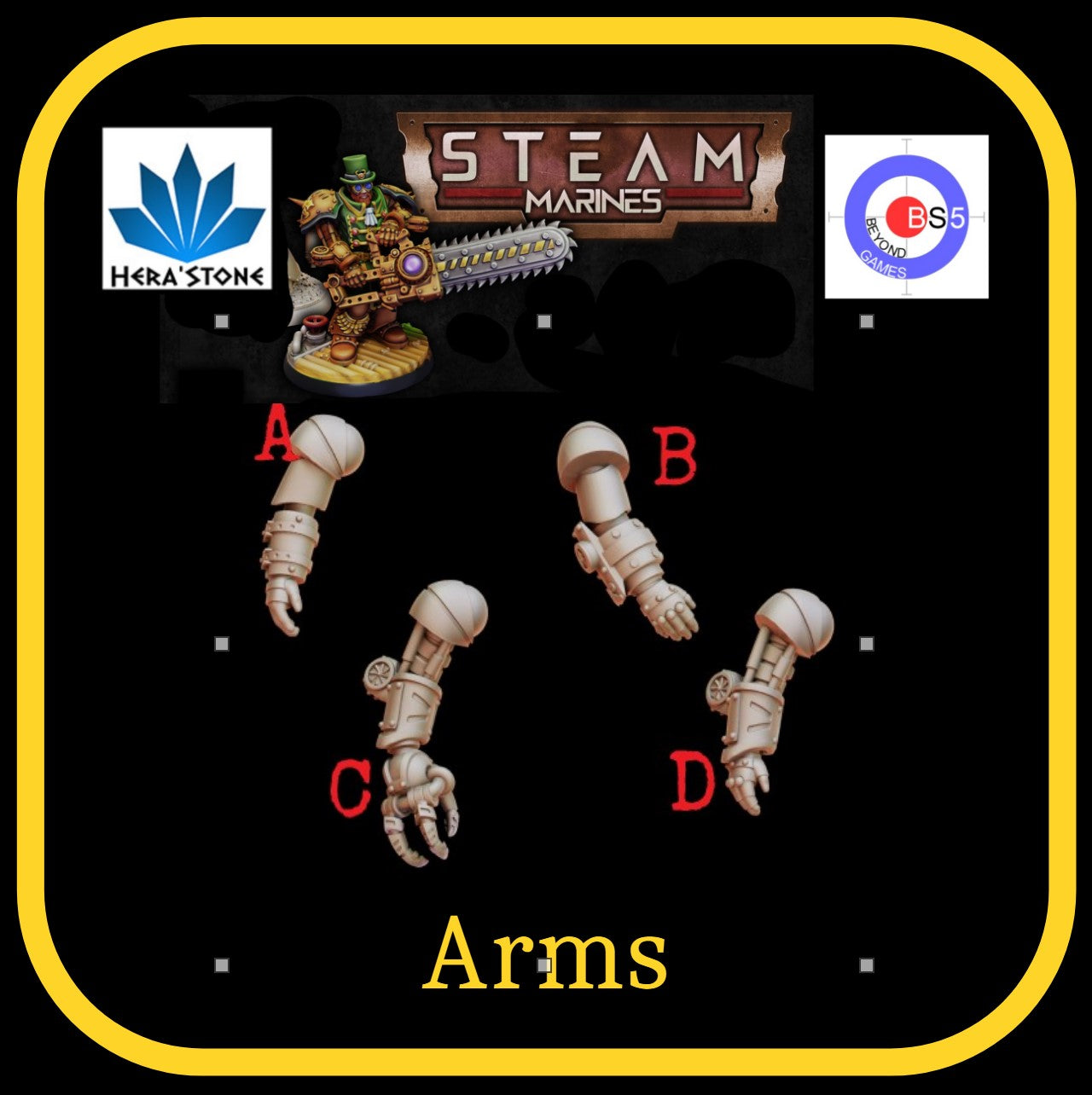 Arms – Steam Marines - BS5 Beyond Games