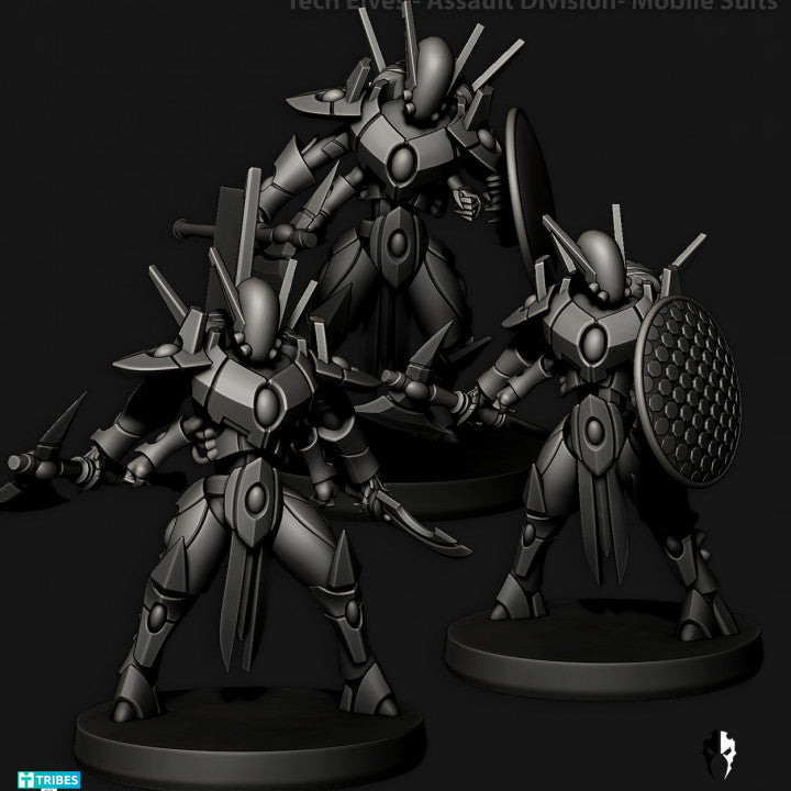 Mobile Suit Assault Poses – Tech Elves - BS5 Beyond Games