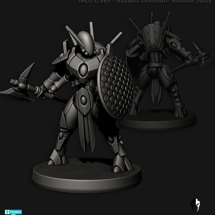 Mobile Suit Assault Poses – Tech Elves - BS5 Beyond Games