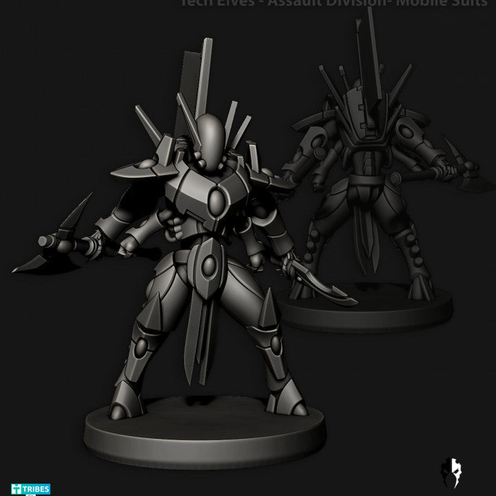 Mobile Suit Assault Poses – Tech Elves - BS5 Beyond Games