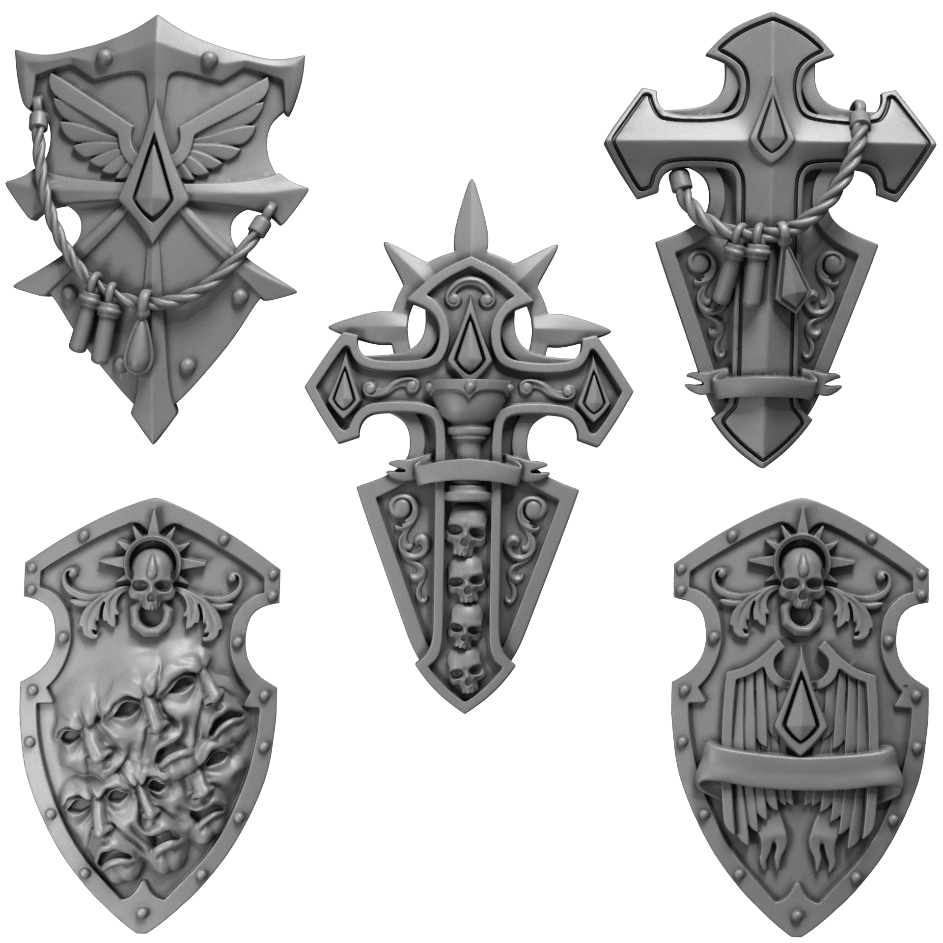Shields – Crimson Lords - BS5 Beyond Games