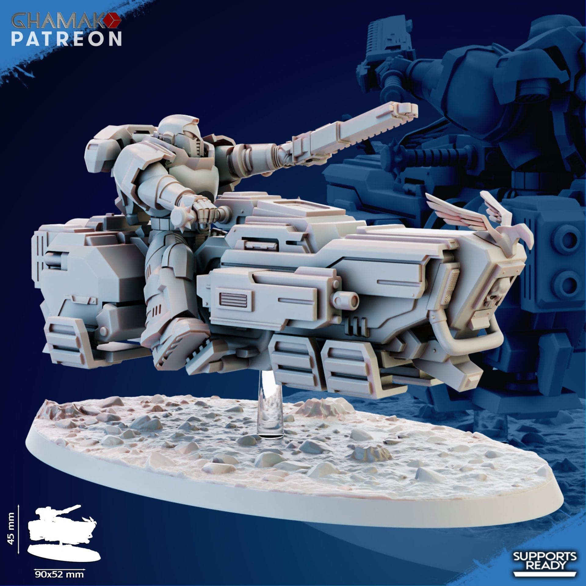 War Bike Squadron (A-Grav) – Sidereum Knights - BS5 Beyond Games