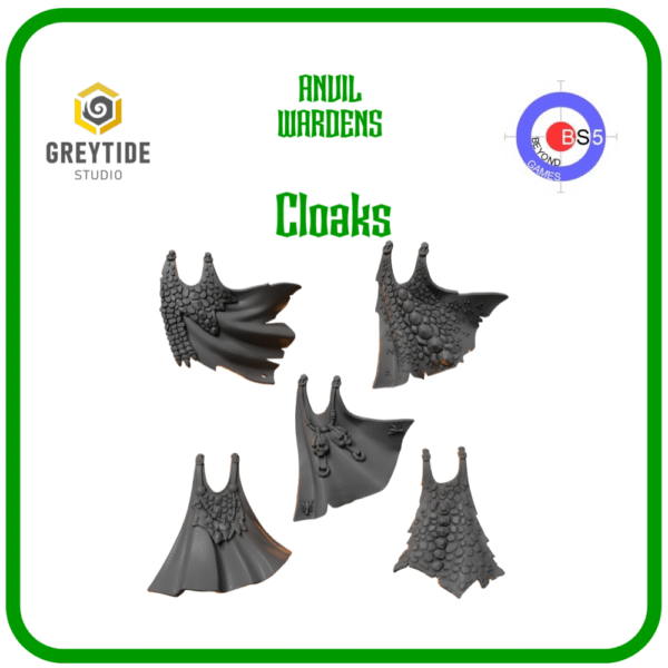 Cloaks – Anvil Wardens – Greytide Studio - BS5 Beyond Games